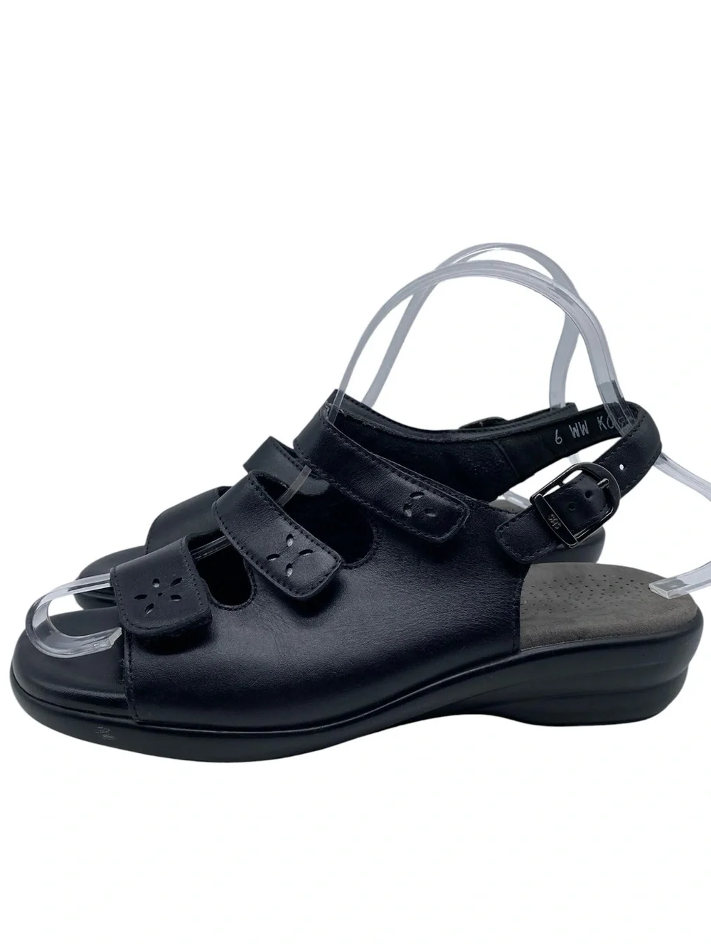 SAS | Shoes | Sas Womens Shoes Quatro Slingback Sandals 6 Double Wide ...